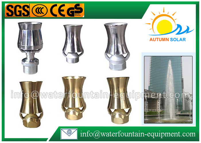 Stainless Steel Display Cascade Fountain Nozzle Eco - Friendly Wind ...