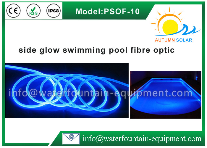 100 M Pool Fiber Optic Underwater Pool Lights POF Side Glow Clear Color